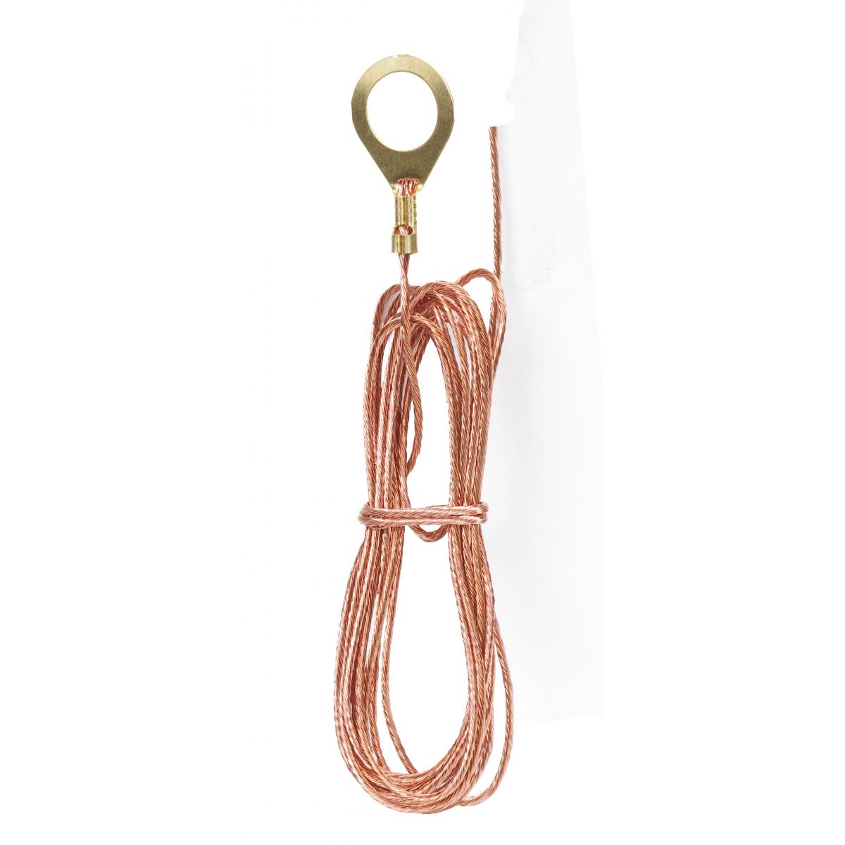 Satco 80-2330 6 Foot 18/1 Bare Copper Ground Wire 1/8 IP Round Ground – Payless4Lighting