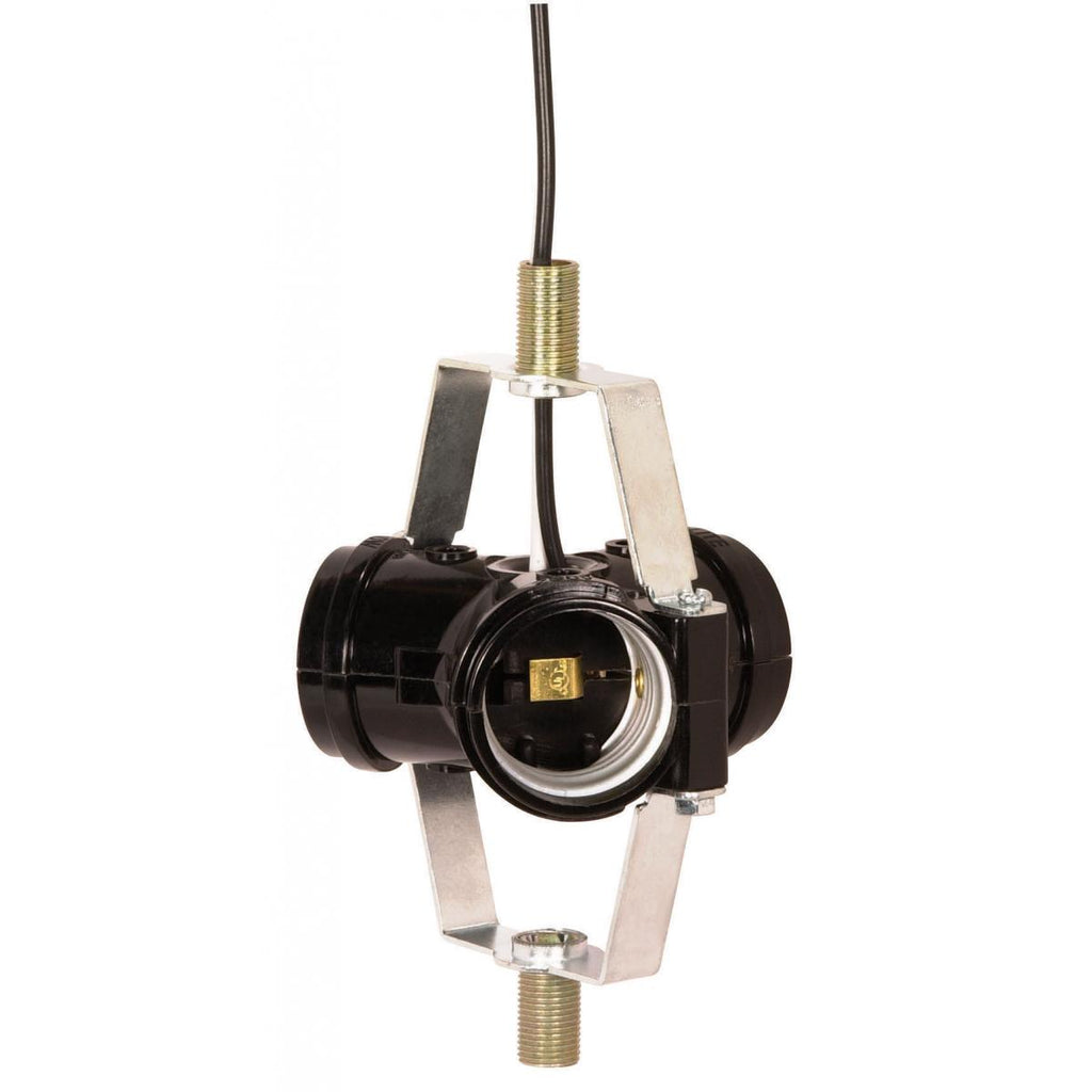 Satco 90-463 Phenolic 3-Light Cluster Socket 1-3/4" 1/8 IP Threaded To ...